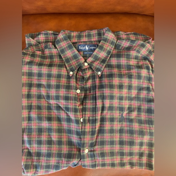 Polo Ralph Lauren | Shirts | Xl Mens Plaid Polo Ralph Lauren Button Up ...
